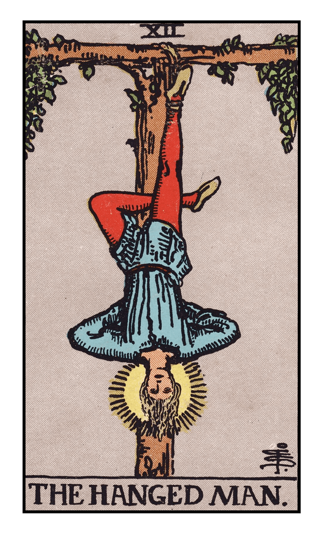 The Hanged Man Tarot Card Meaning - Complete Guide | TarotLingo ...