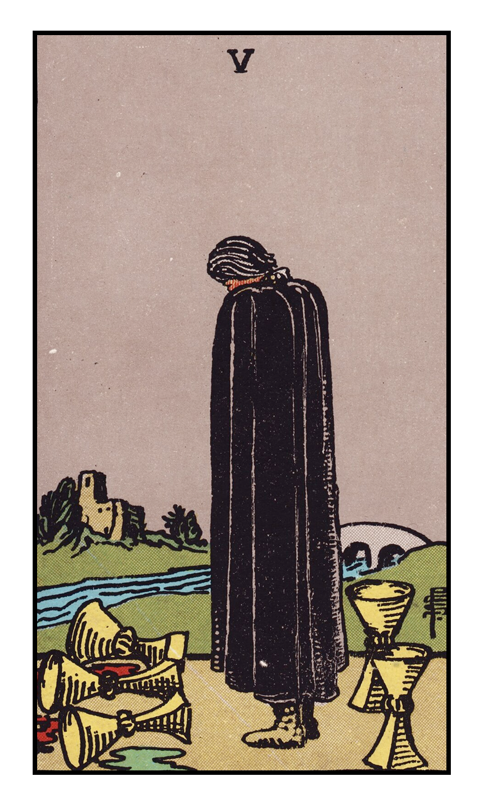 Five of Cups Tarot Card Meaning - Complete Guide | TarotLingo | TarotLingo