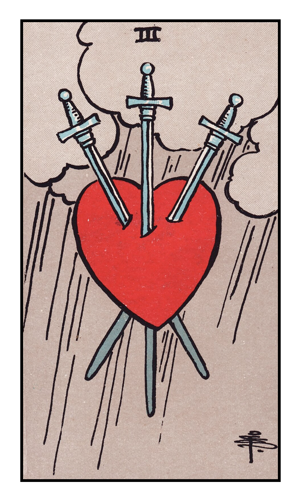 Three of Swords Tarot Card Meaning - Complete Guide | TarotLingo ...